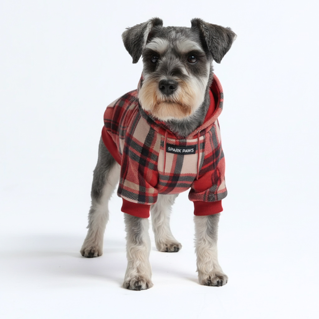 Plaid Dog Hoodies – SPARK PAWS