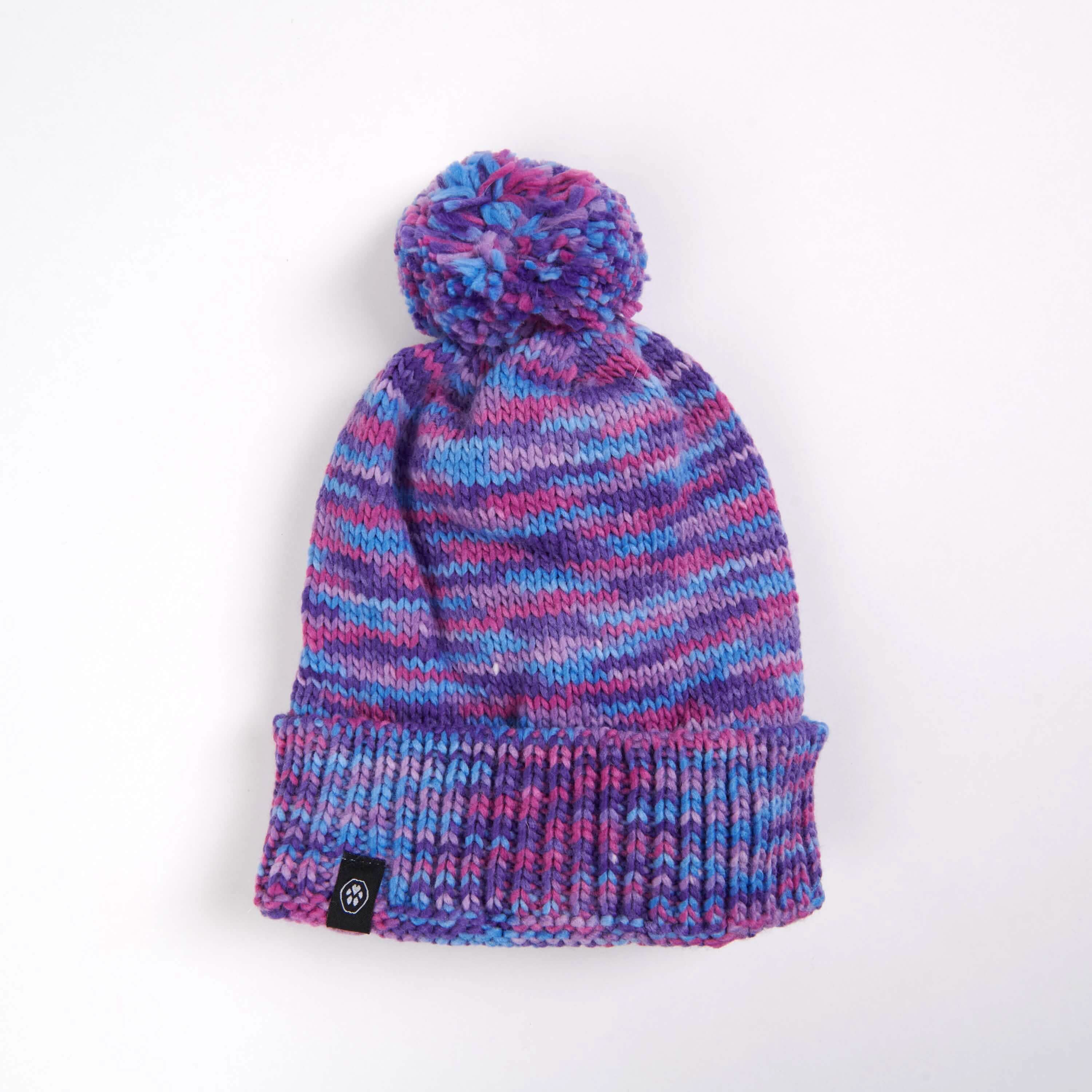 Knit Matching Human Pom Hats – SPARK PAWS