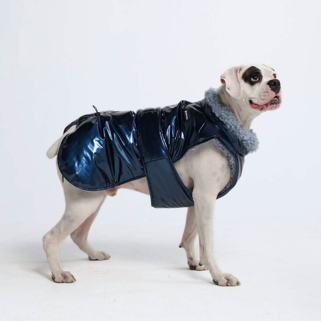 Slip-on Insulated Jacket - Dark Navy – SPARK PAWS