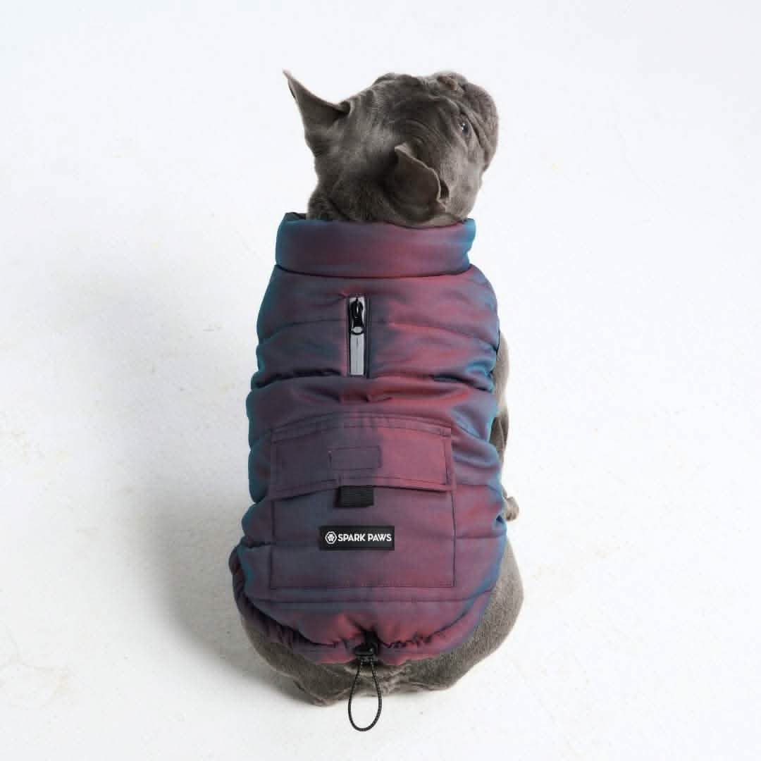 Water Resistant Winter Dog Jacket Vest – SPARK PAWS