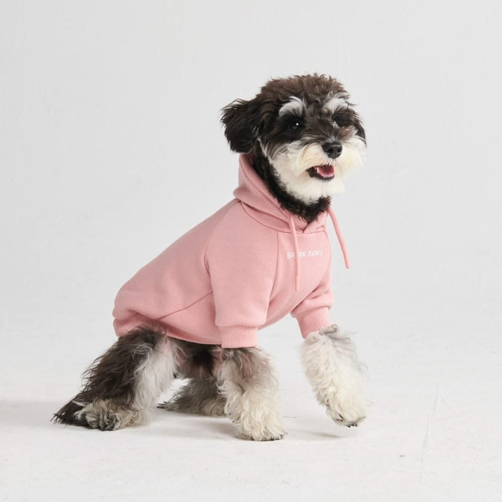 Essential Dog Hoodie - Dusty Pink – SPARK PAWS