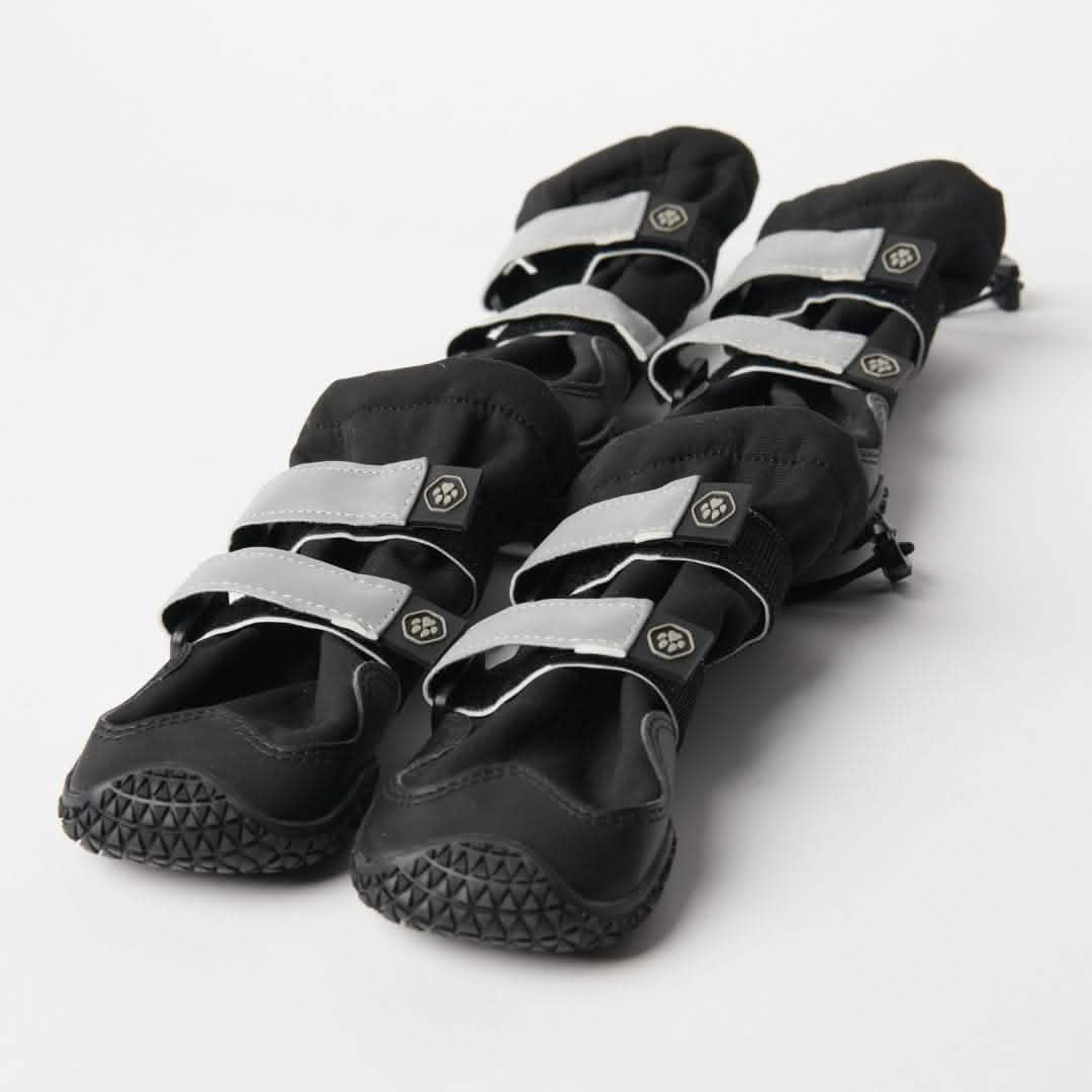 Flex Shell Water-resistant Dog Boots - Black – SPARK PAWS