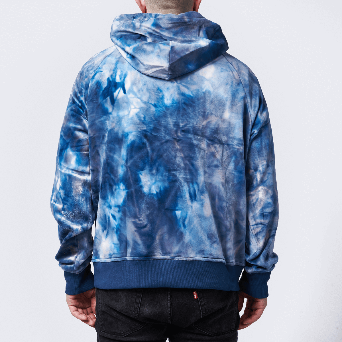 Velvet Human Hoodie - Sapphire Blue – SPARK PAWS