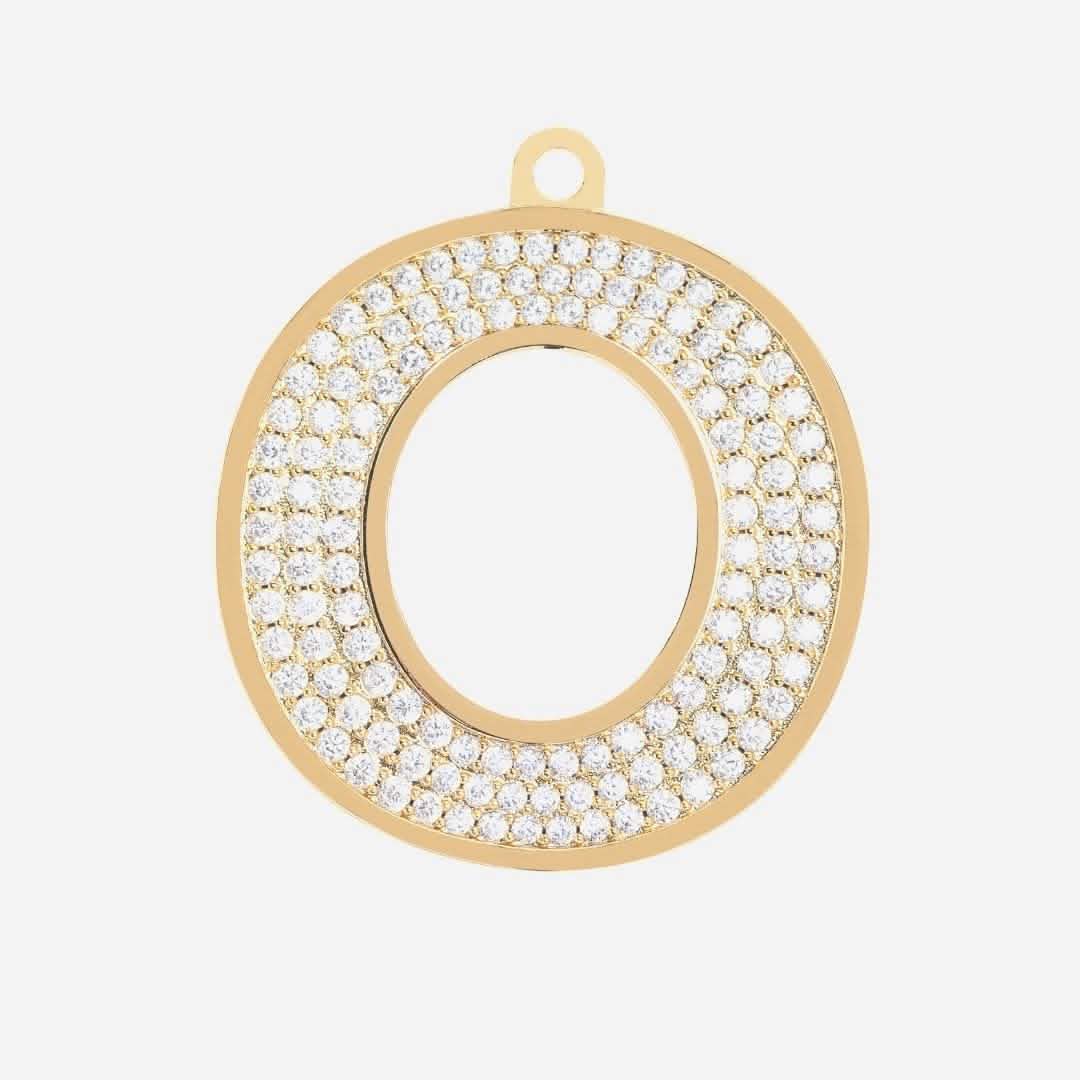 Gold Initial Letter Jewelry Tags for Dogs – SPARK PAWS