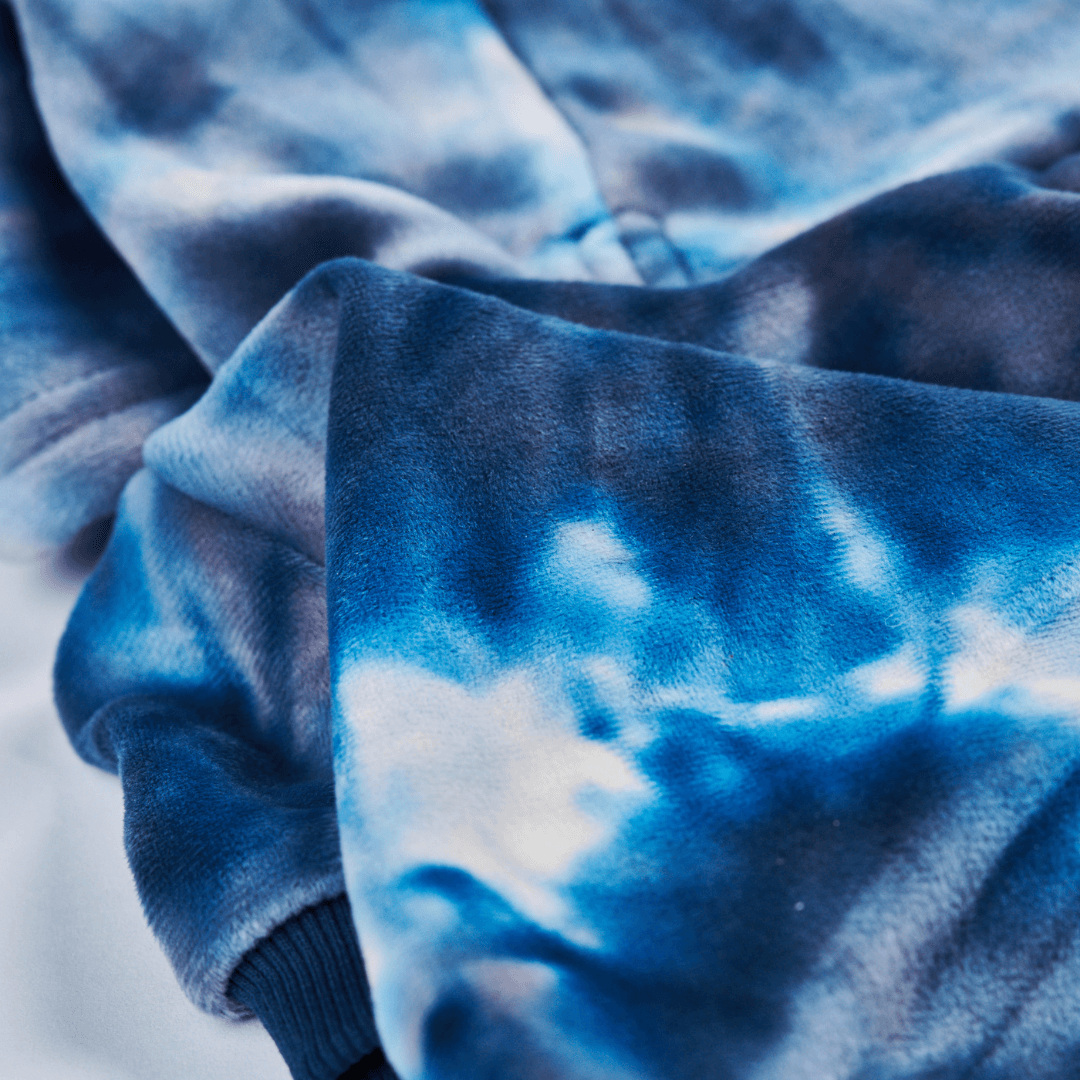 Velvet Human Hoodie - Sapphire Blue – SPARK PAWS